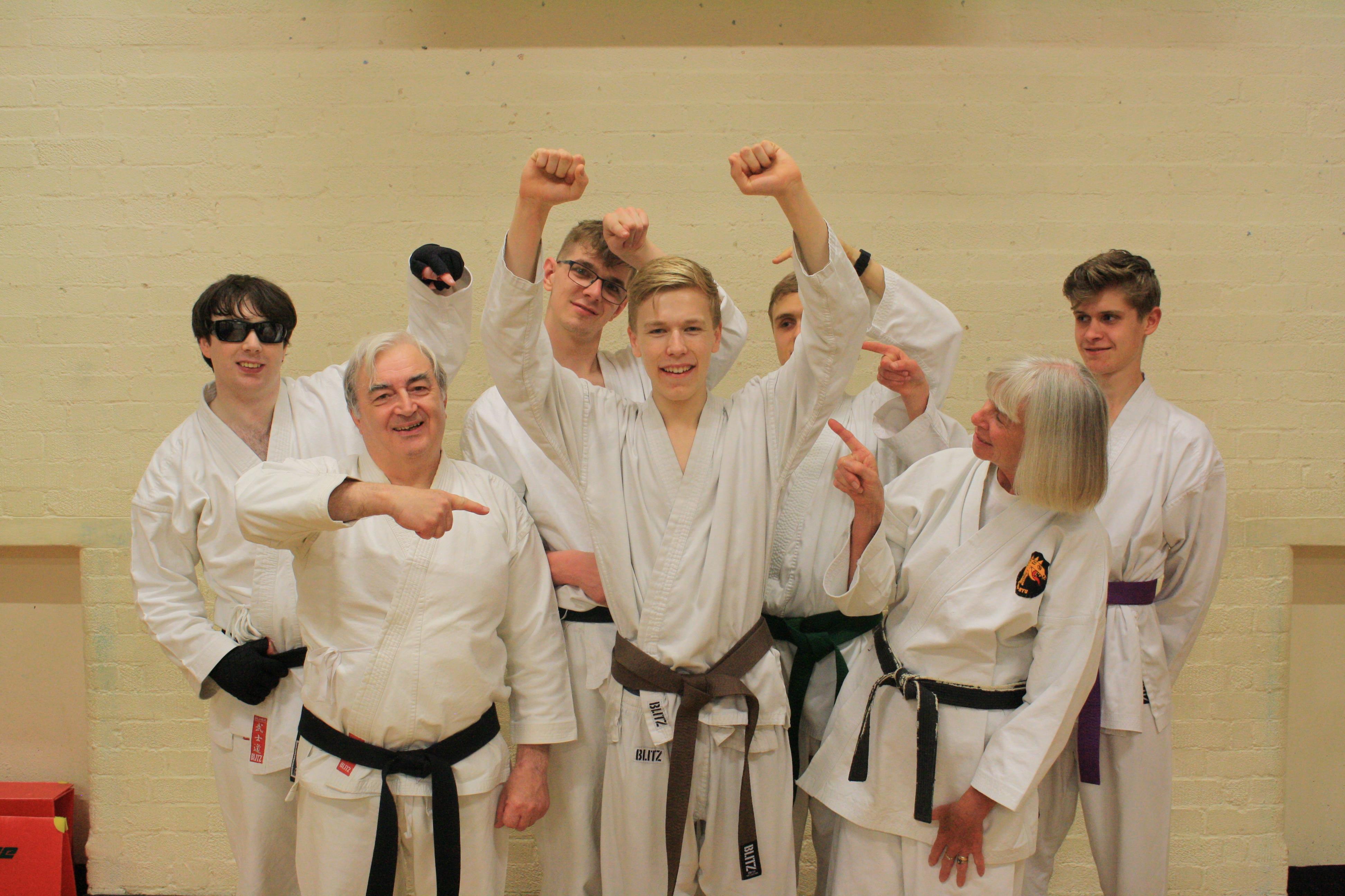 Ben gets Brown Belt at the Buntingford Karate Club
